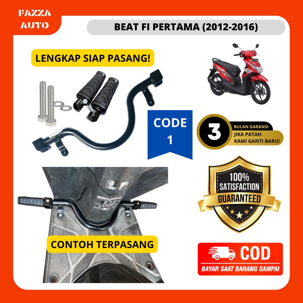 Jual FOOTSTEP DEPAN BEAT FI PERTAMA (2012 - 2016) LENGKAP | Shopee ...