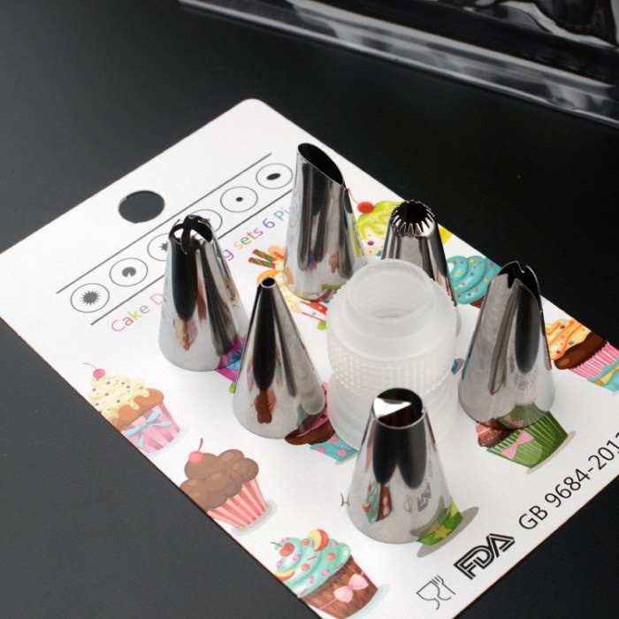 Jual Spuit Dekorasi Cake Set Hiasan Kue Decorating nozzle set Icing Set ...