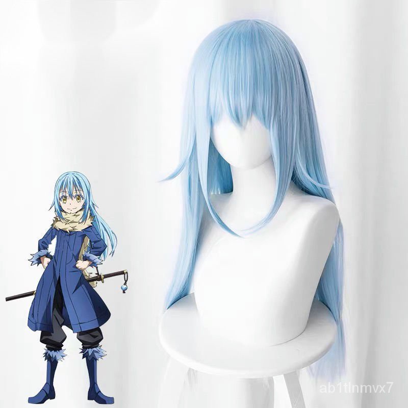Jual That Time I Got Reincarnated as a Slime Cosplay Rimuru Tempest Wig ...