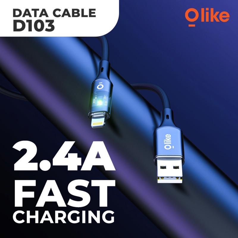 Jual [HWARTZ] Kabel Data OLIKE D103C / D103L Charger USB TYPE-C ...
