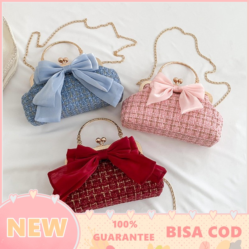 Jual TAS PESTA PITA RAJUT KOREA / TAS PITA RAJUT KOREA 2023 /TAS CLUTCH ...
