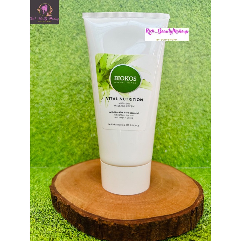 Jual BIOKOS VITAL NUTRITION MASSAGE CREAM 150g | Shopee Indonesia