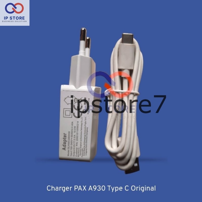 Jual Charger ADAPTOR EDC PAX A920 A930 , PAX A920 PRO , PAX A620 ...