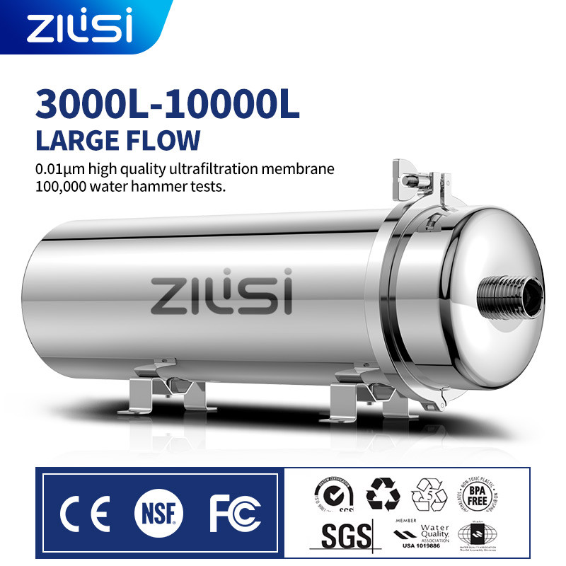 Jual whole house high flow water filter system 5000L-8000L stainless ...