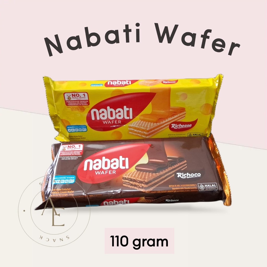 Jual Nabati Wafer berat 110 gram ( besar ) | Shopee Indonesia