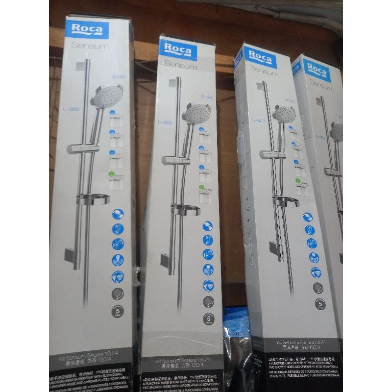 Jual ROCA SHOWER SET AND KITS - SENSUM ROUND 130 SHOWER 4 FUNGSI ...