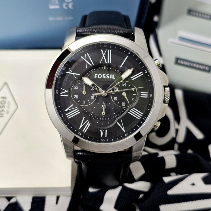 Jual Fossil Grant FS4812 Jam Tangan Pria Chrono Aktif Bergaransi full ...
