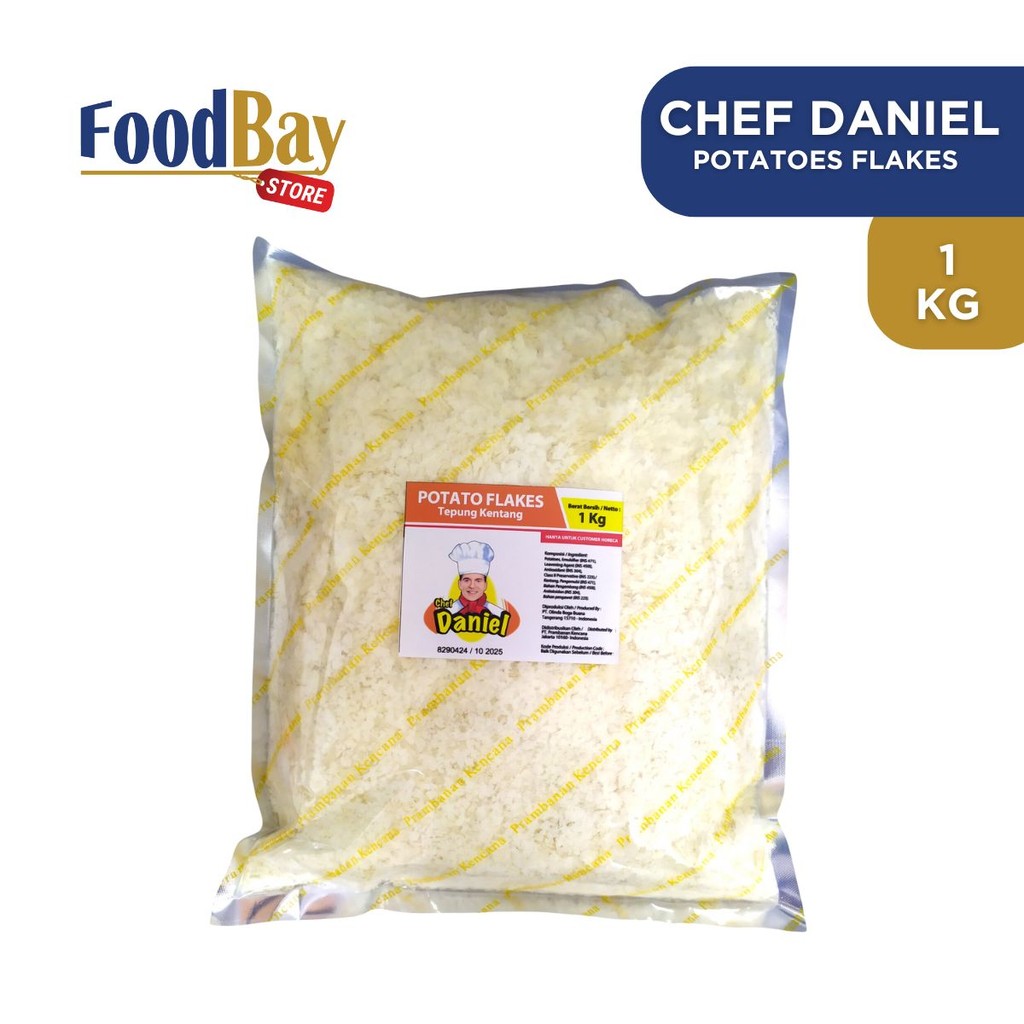 Jual CHEF DANIEL Potatoes Flakes tepung kentang 1 Kg | Shopee Indonesia