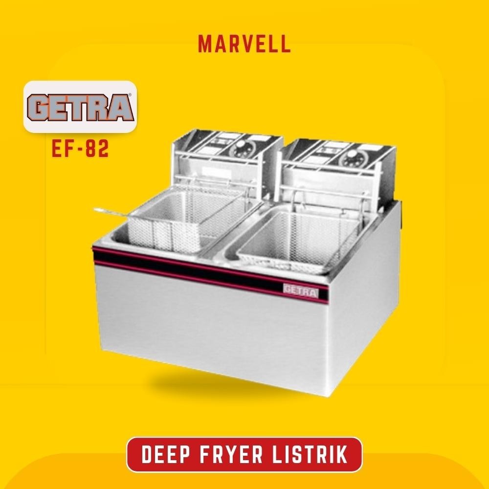 Jual Getra Ef 82 Ef-82 Deep Fryer Listrik 2 Tank Penggorengan Listrik ...