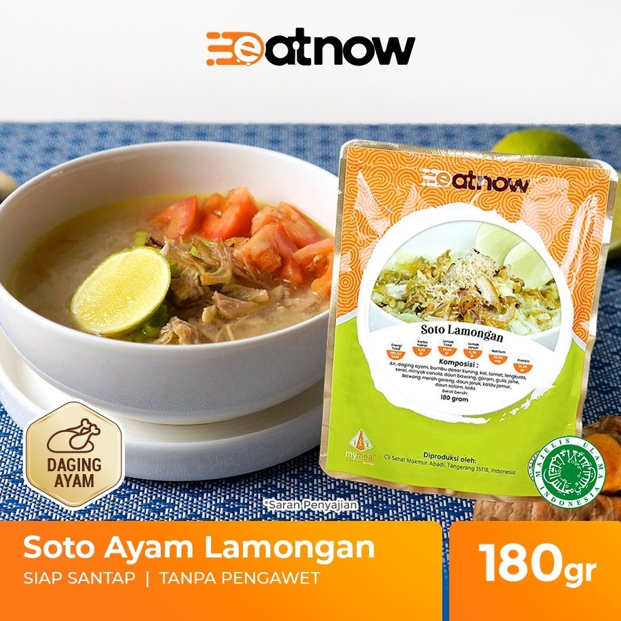 Jual EatNow Soto Lamongan - Makanan Siap Saji - Makanan Instan | Shopee ...