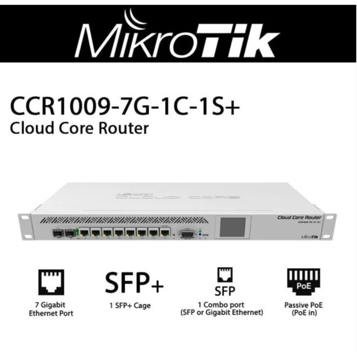 Jual Routerboard CCR1009-7G-1C-1S+ | Shopee Indonesia