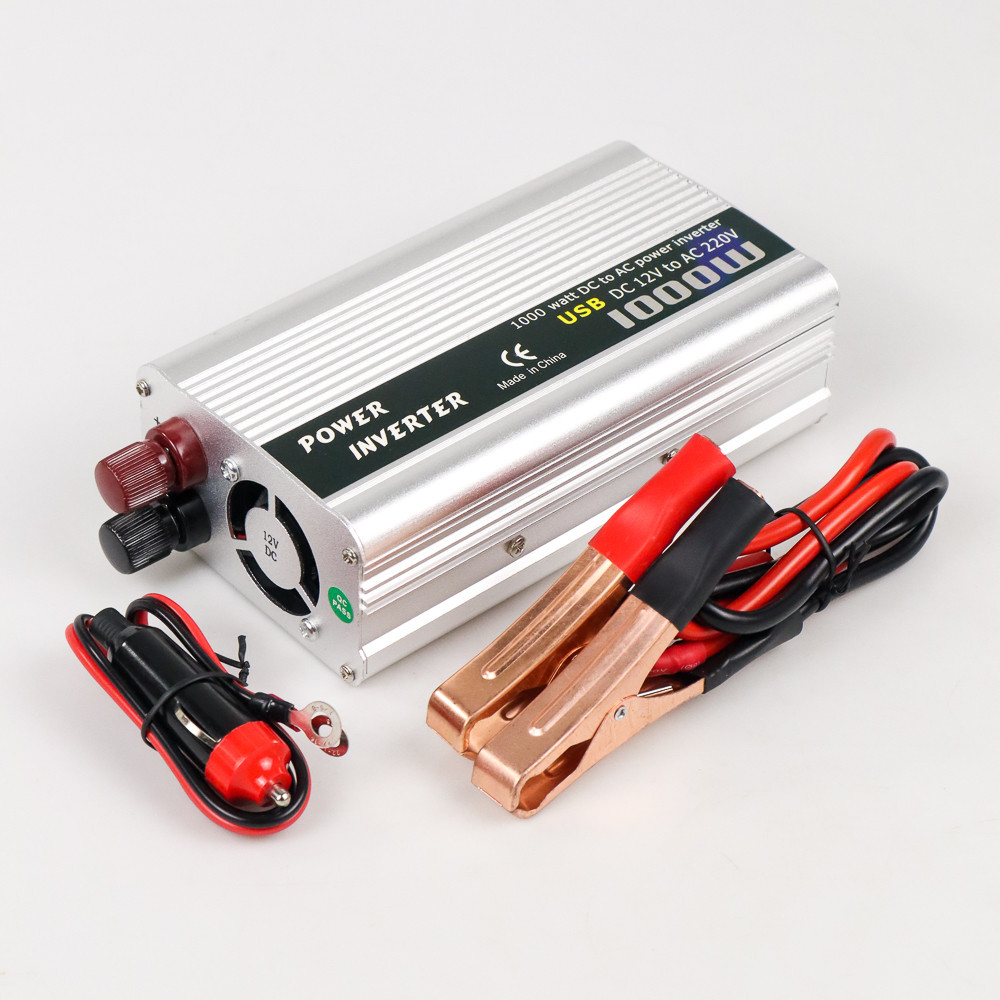 Jual Inverter Mobil atau Car Power Inverter USB Port DC 12V to AC220V ...
