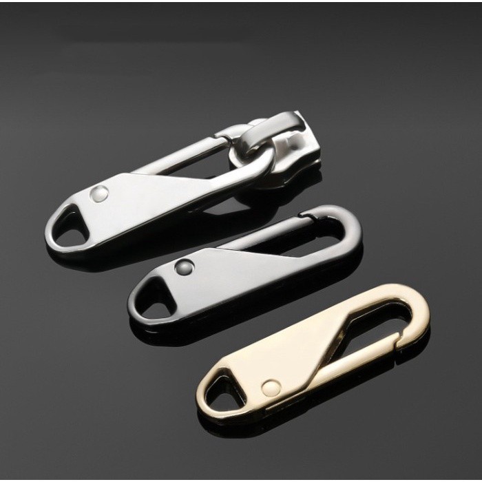 Jual Kepala Kait Zipper Resleting Universal Logam, Praktis dan ...