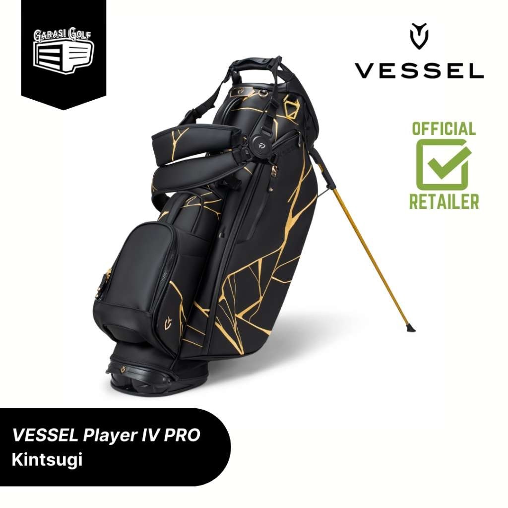 Jual VESSEL Player IV PRO Stand Bag Golf Kintsugi - Tas Staff Tour Stick Original | Shopee Indonesia