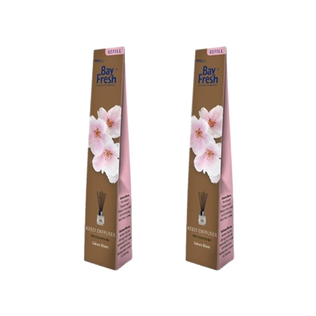 Jual Bayfresh Reed Diffuser Refill Sakura Bloom 30 ml x2 | Shopee Indonesia