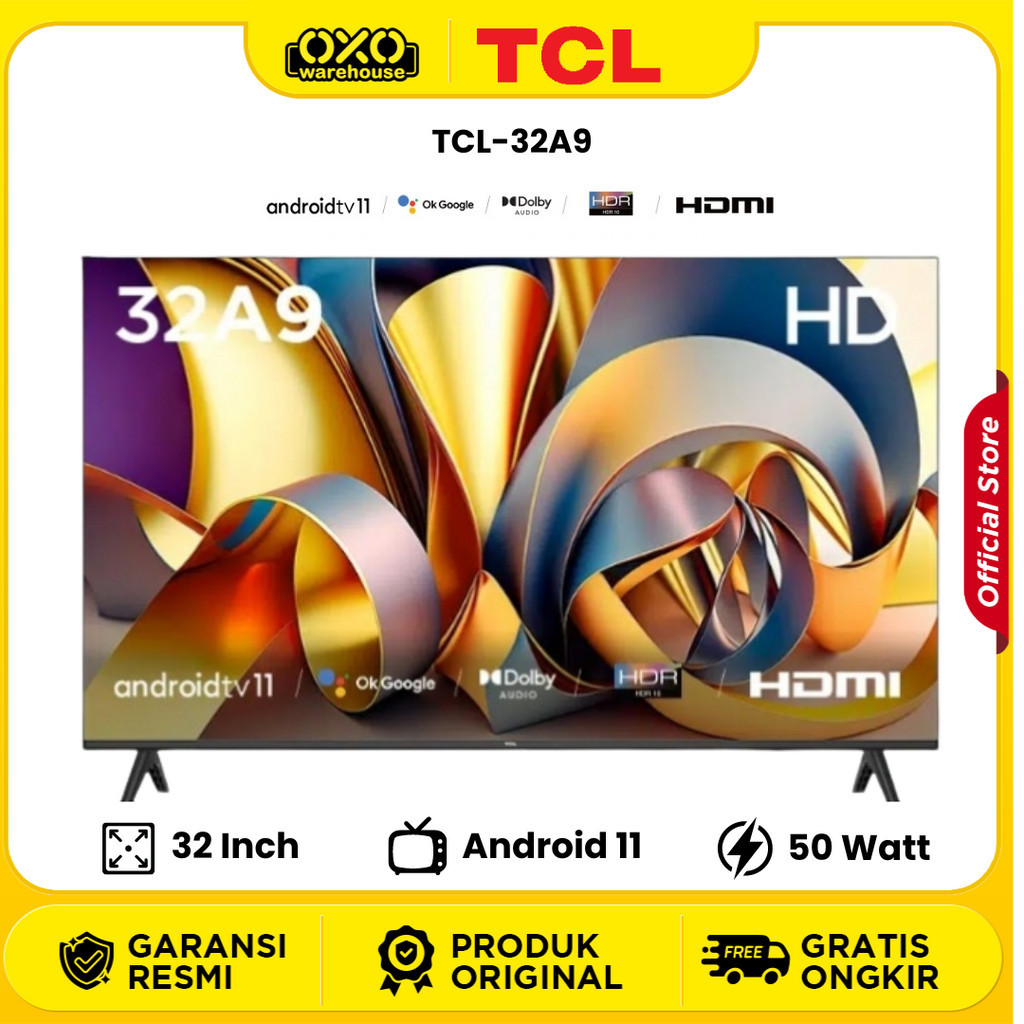 Jual TCL 32 Inch Smart TV - Android 11 - FHD - Dolby Audio - Google Play/Netflix/Youtube - Wifi ...