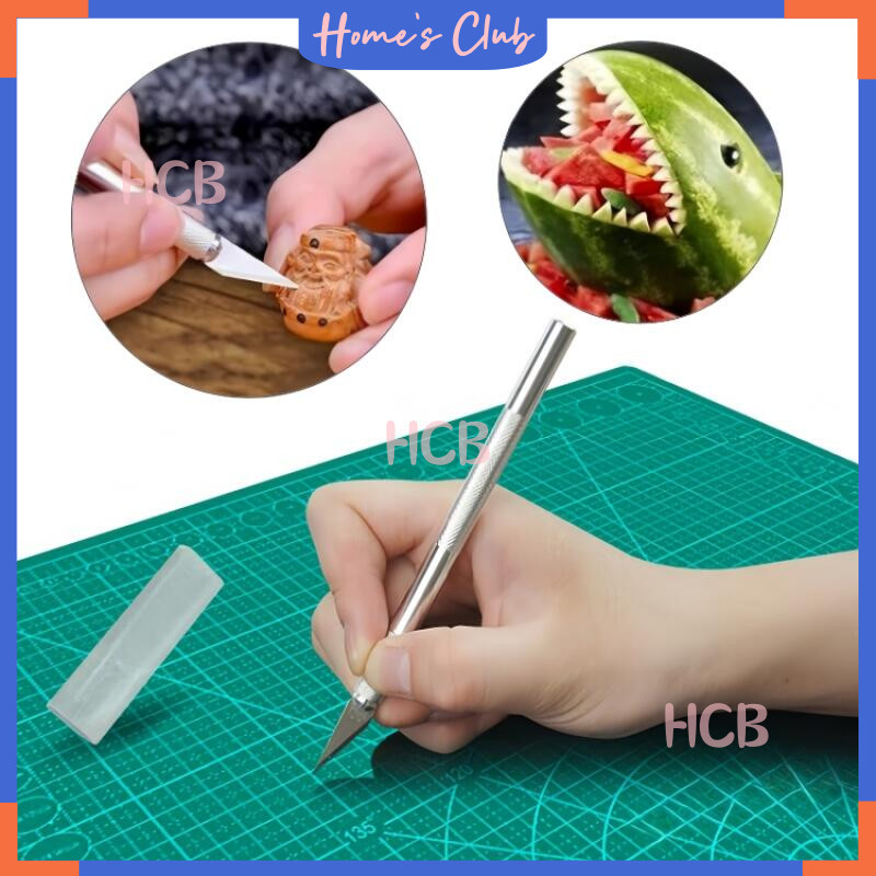 Jual Hcb Pisau Ukir Seni Crafting Art Knife Cutter Pen Pen Type Precision Art Kerajinan