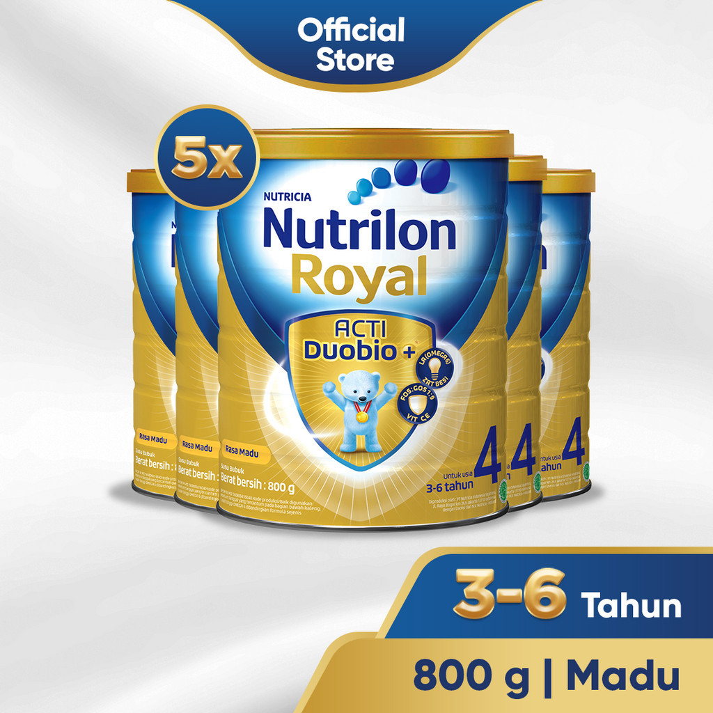 Jual Nutrilon Royal 4 Madu 800 gr x 5 | Shopee Indonesia