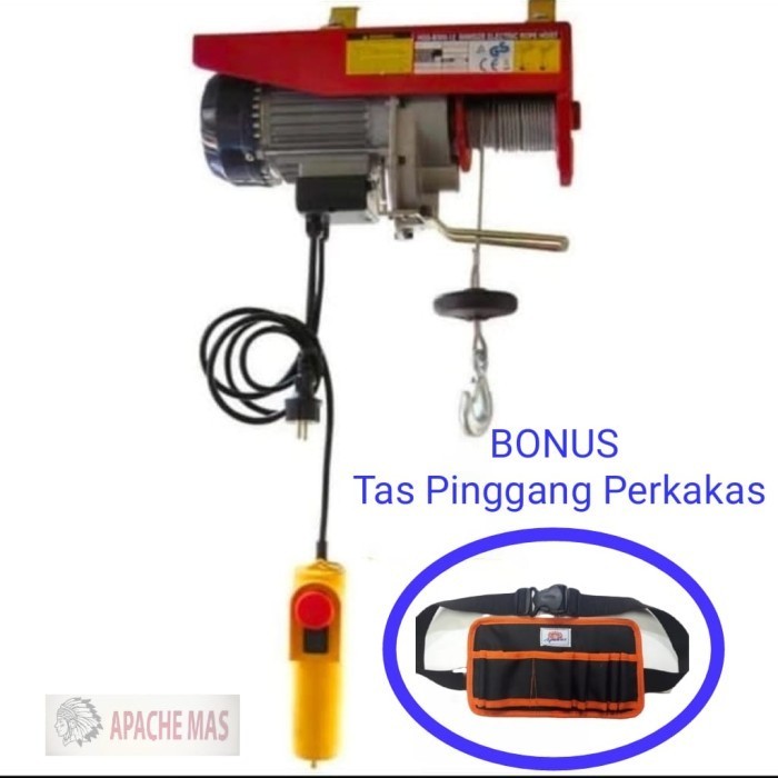 Jual Clf Electric Mini Wire Hoist Kapasitas 300KG | Shopee Indonesia