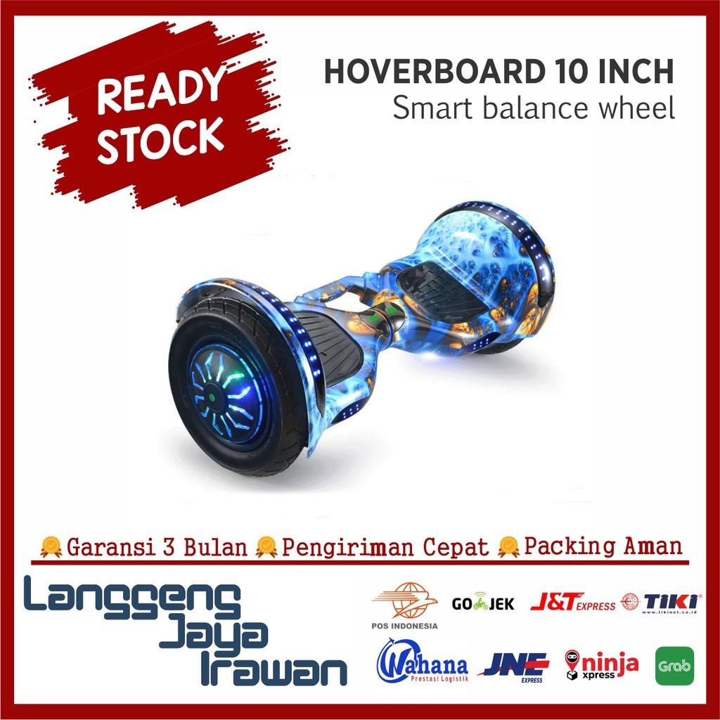 Jual Hoverboard Smartbalance Wheel 10 Inchi New Model Segway Ninebot Battery 36 Volt | Shopee ...