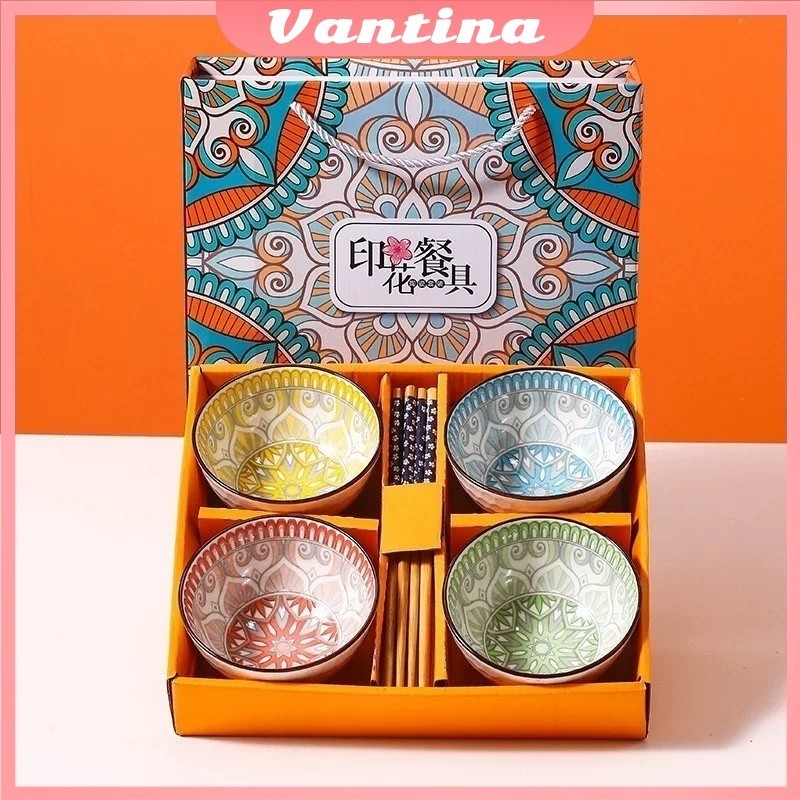 Jual ISI 4 Set Mangkok set /Mangkok Set Idul Fitri/premium peralatan ...