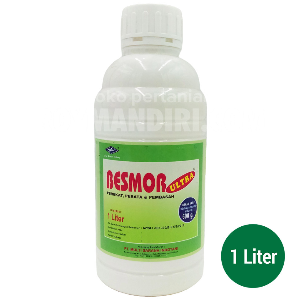 Jual Perekat Perata Pestisida Besmor Ultra 600SL @1 Liter | Shopee ...