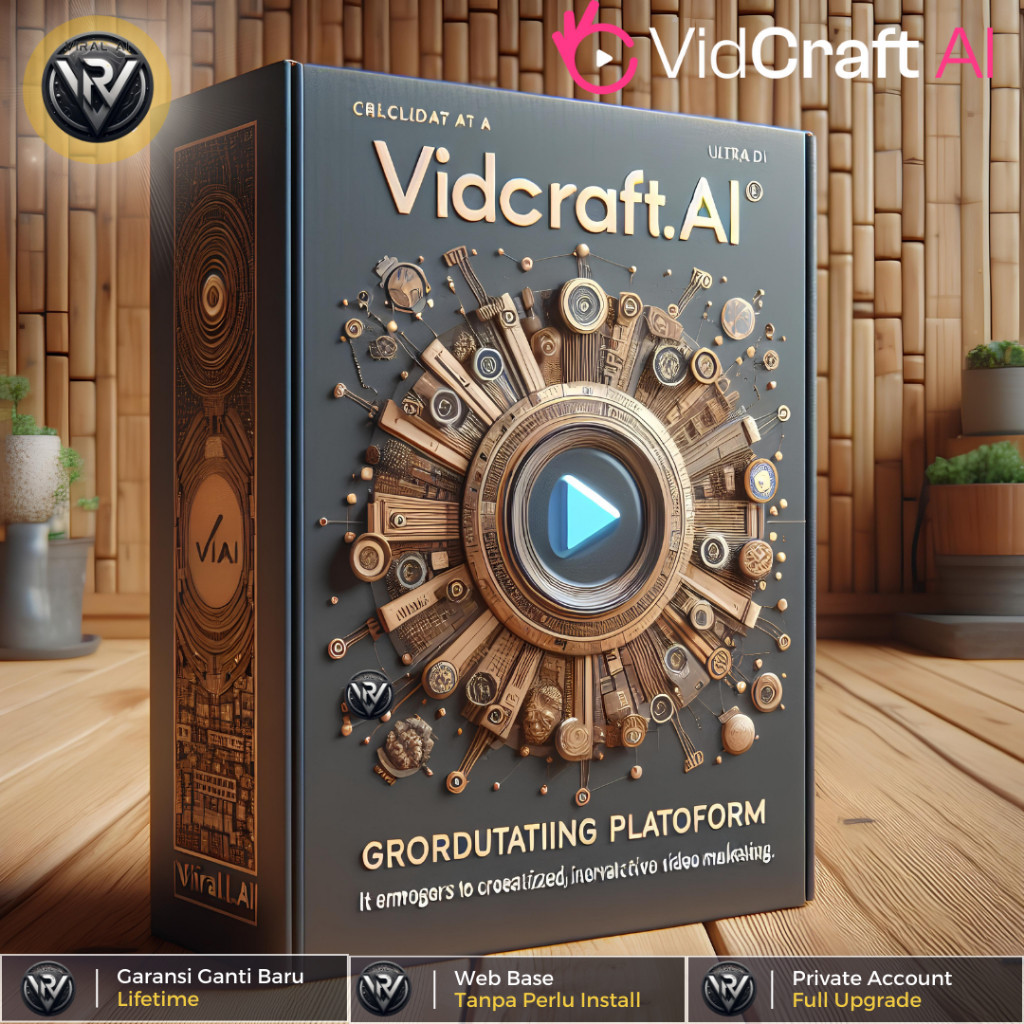 Jual VidCraft AI - Alat yang begitu canggih membuat video interaktif yang personal dengan hanya ...
