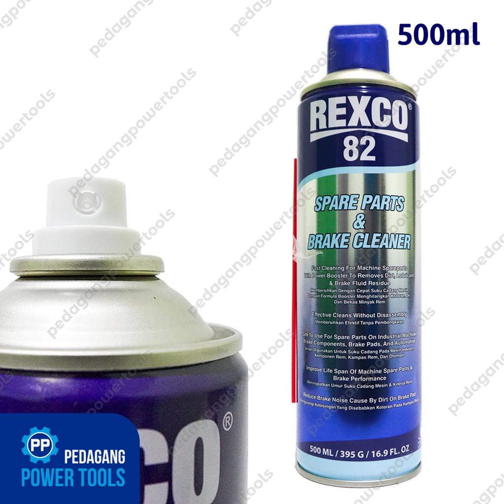 Jual REXCO 82 500 ml Spare Part & Brake Cleaner Pembersih Kampas Rem Disc Motor Rantai Baut Mur ...