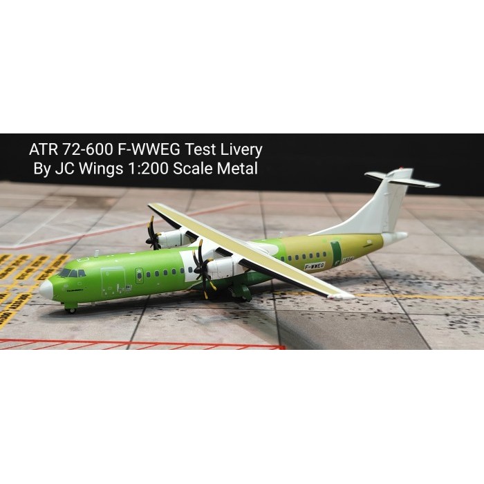 Jual ATR 72-600 F-WWEG Test Livery By JC Wings 1200 Scale Metal ...