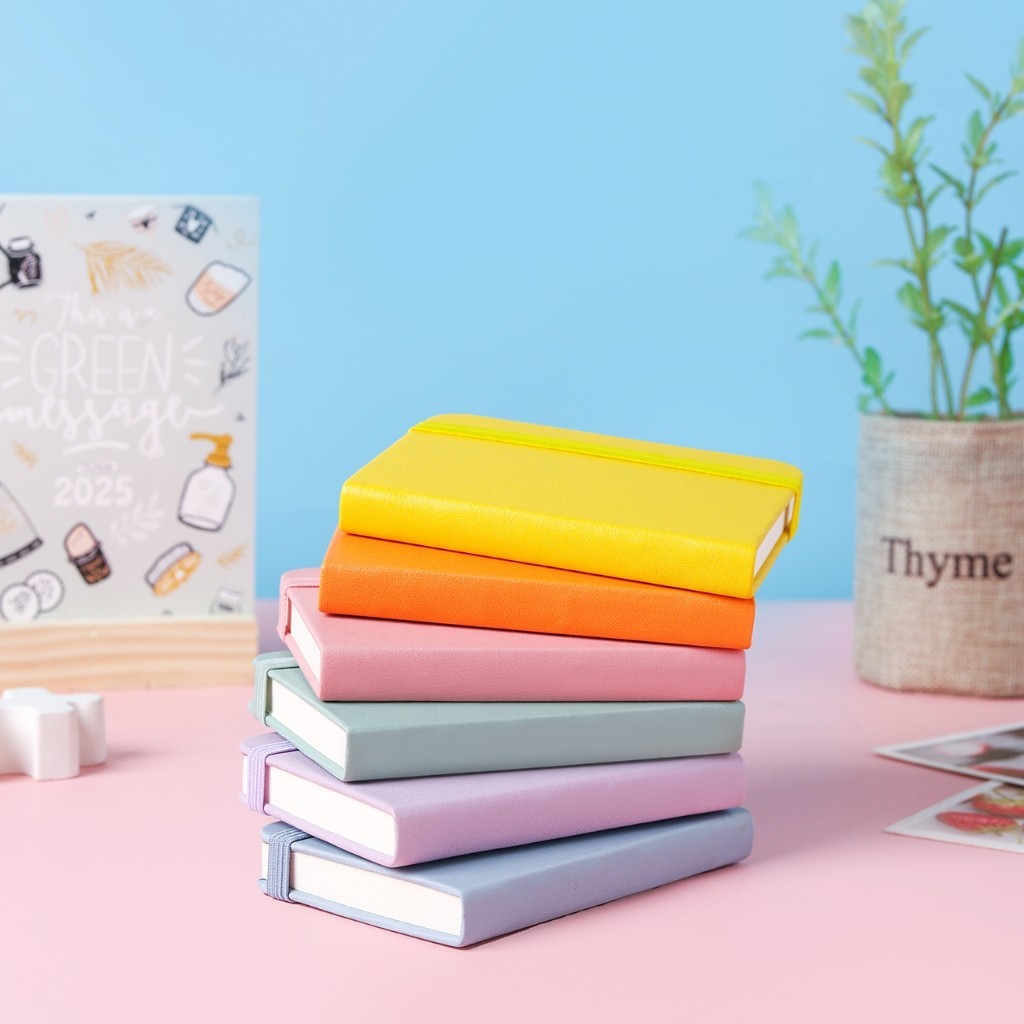 Jual Bukuqu Pocket Classic Notebook A7 pastel color - notes ukuran saku ...