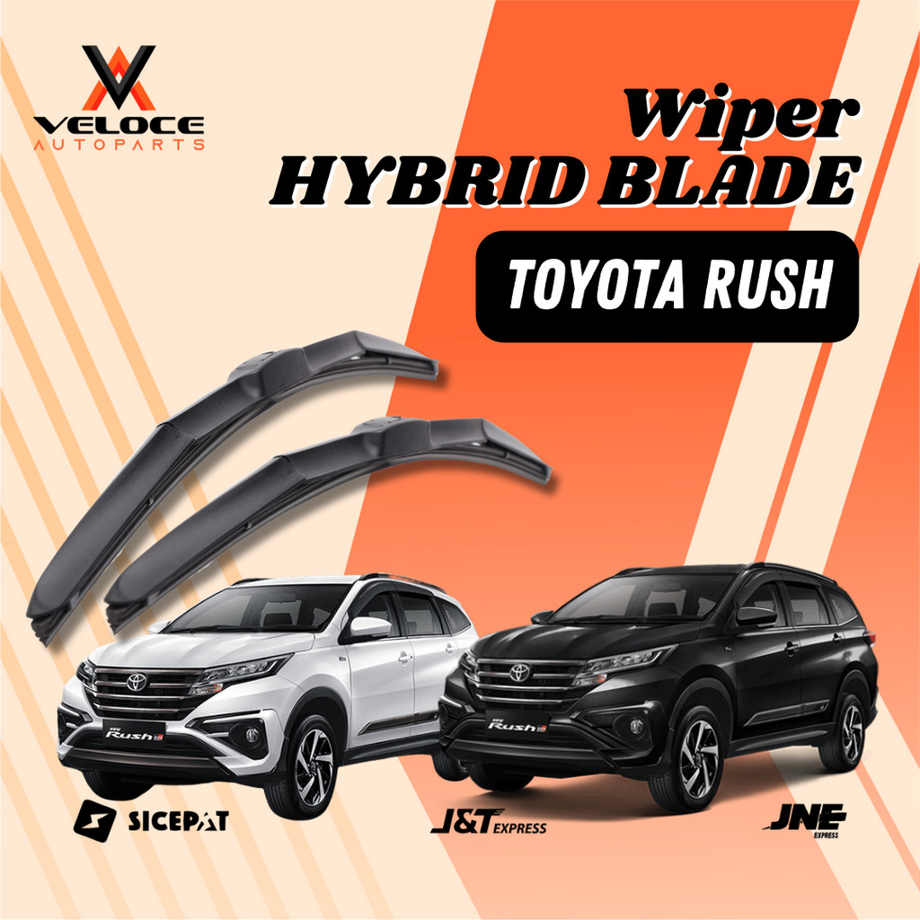 Jual Wiper Mobil Toyota Rush / All New Rush Model Wiper Hybrid Blade 1 ...