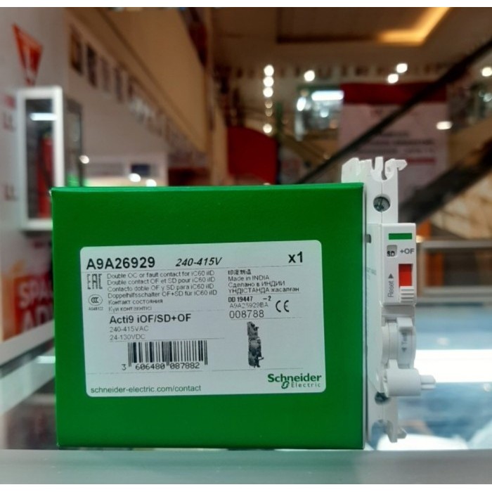 Jual Kontak Bantu Mcb Auxiliary Oc-Of Sd A9a26929 Schneider | Shopee ...