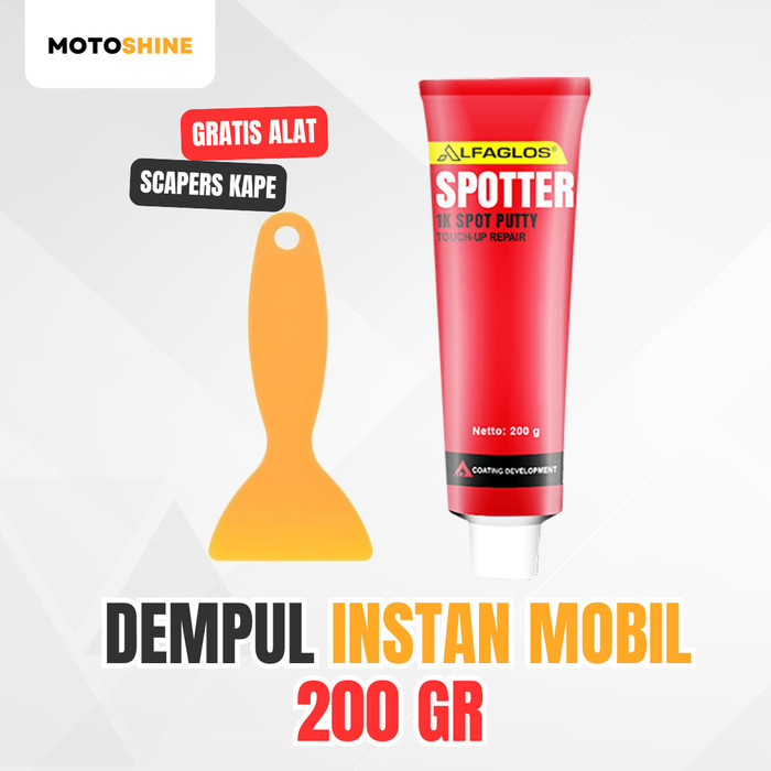 Jual Alfaglos Dempul Instan – Menghilangkan Baret, Goresan, Penyok, dan ...