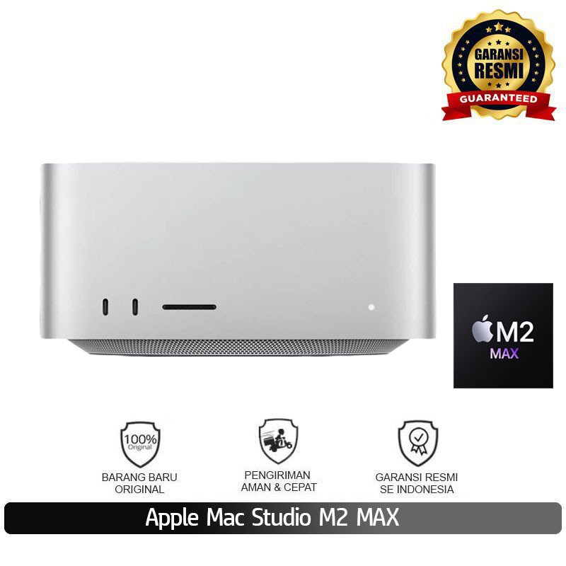 Jual Mac Studio M2 MAX 32GB/512GB SSD/MacOS Original Garansi Resmi ...