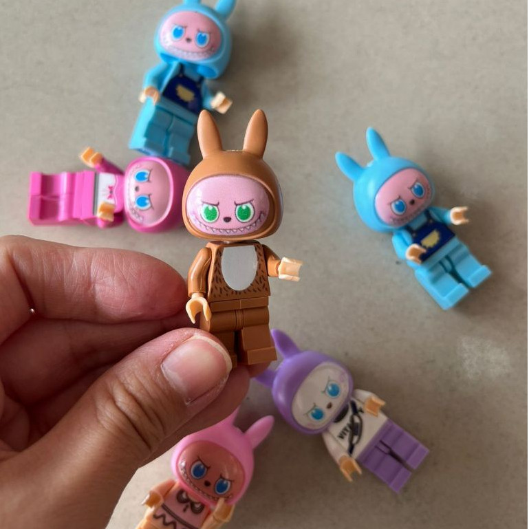 Jual Mini Figure Labubu Bongkar Pasang Labubu Mikro Brick Labubu ...