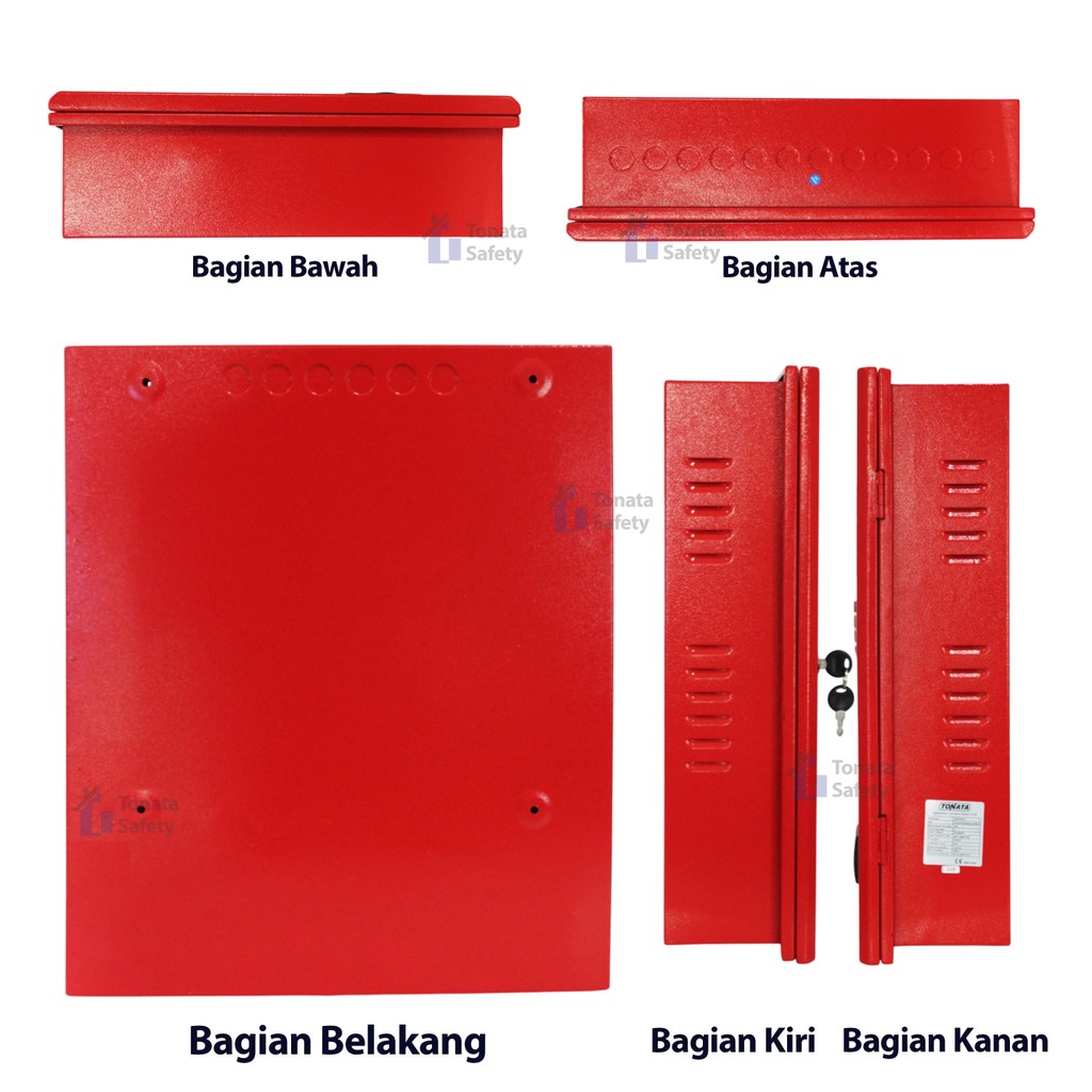 Jual Tonata Fire Alarm Control Panel Full Addressable 1 Loop MCFA ...