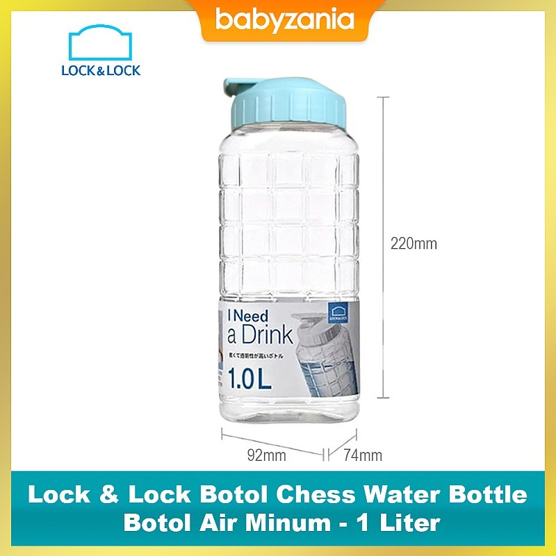 Jual Lock & Lock Botol Chess Water Bottle Botol Air Minum - 1 Liter ...