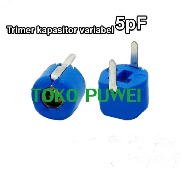 Jual Trimer kapasitor variabel 5 pf trimmer capacitor variable 5pf BD27 ...