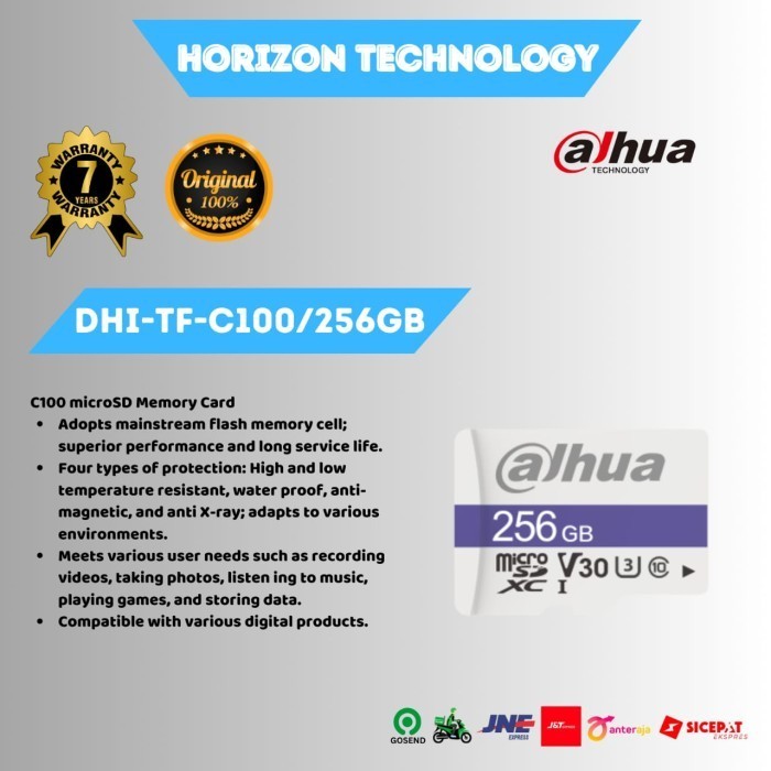Jual Micro SD Dahua 256GB DHI-TF-C100/256 GB | Shopee Indonesia