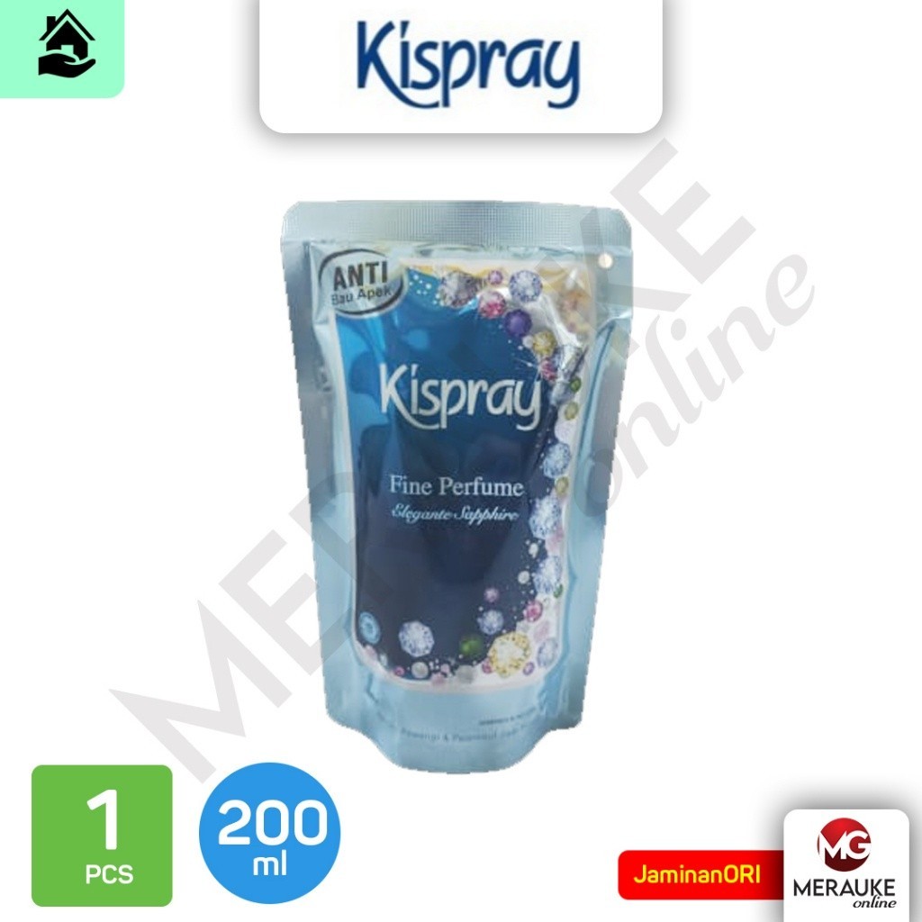 Jual Kispray Pewangi Pakaian Pouch 200 ml - Sapphire | Shopee Indonesia