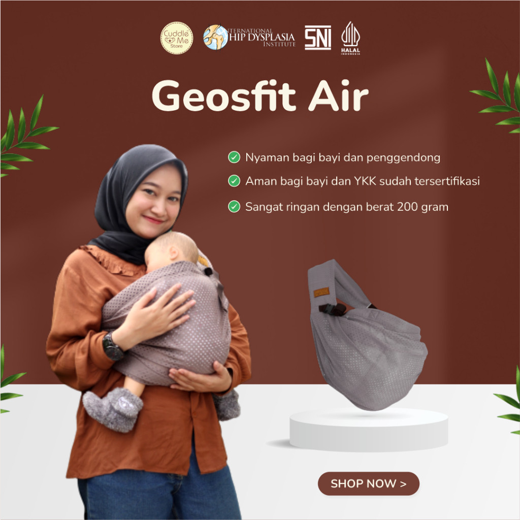 Jual FC55I SALE - GENDONGAN BAYI GEOS - CUDDLEME GEOS FIT AIR SOLID ...