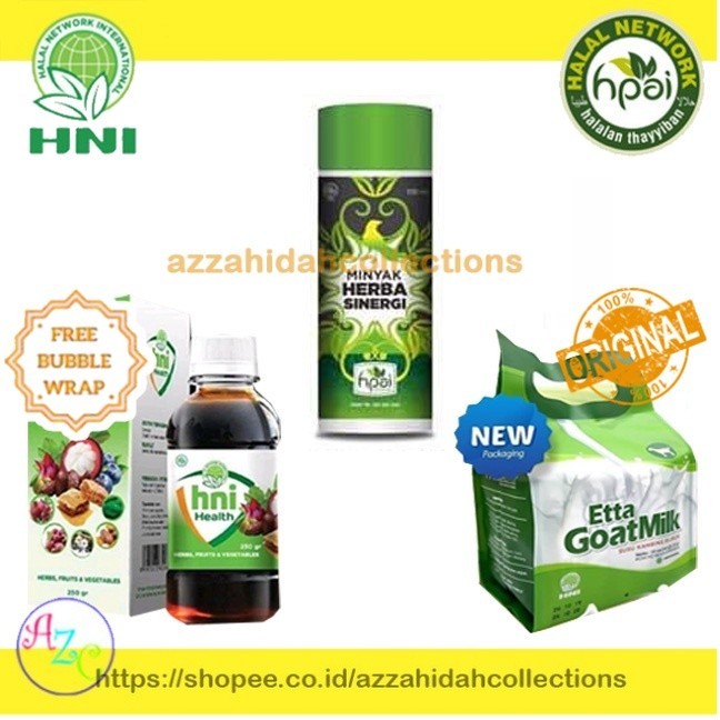 Jual HNI HPAI - Minyak Herba Sinergi (MHS) - ETTA GOAT MILK - Extra ...