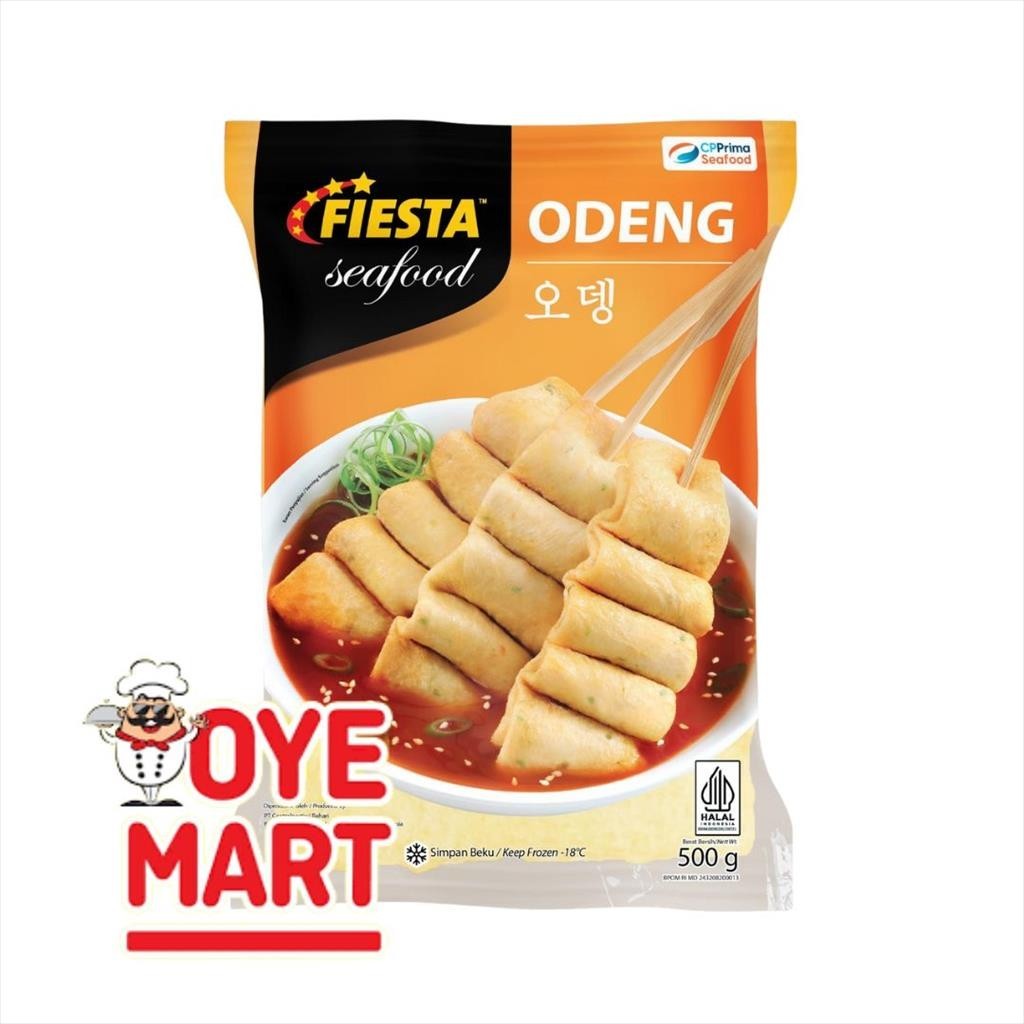Jual FIESTA SEAFOOD ODENG 500GR KOREAN FISH CAKE/IKAN OLAHAN/EOMUK ...