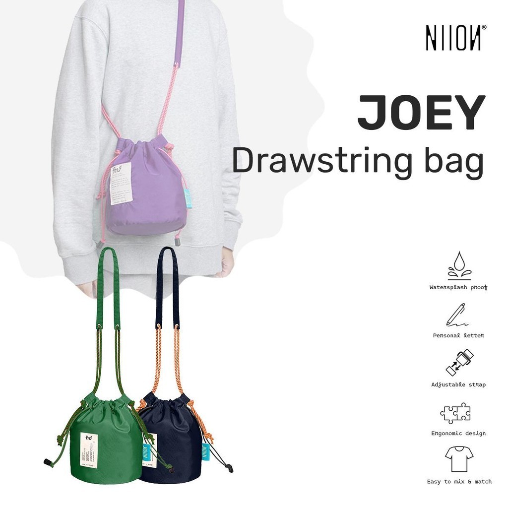 Jual Niion x Los Tropis Joey Bag / FNF / Dumpling Bag Selempang Cewek ...