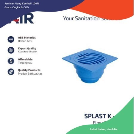 Jual FLOOR STRAINER / FLOOR DRAIN / PEMBUANGAN AIR LANTAI AIR SPLAST ...