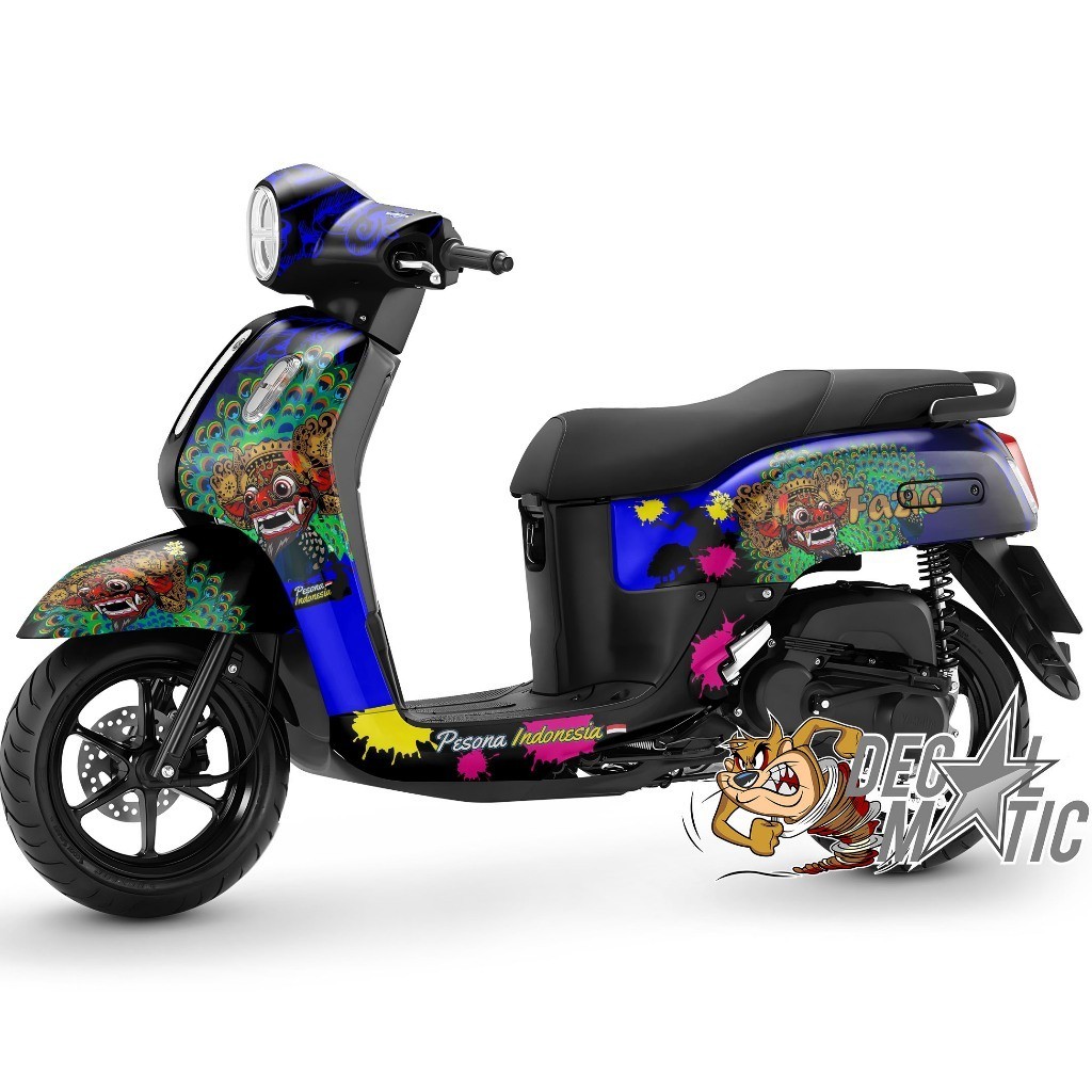 Jual Stiker FAzio Full body Decal Full Body Motor Fazzio Striping ...