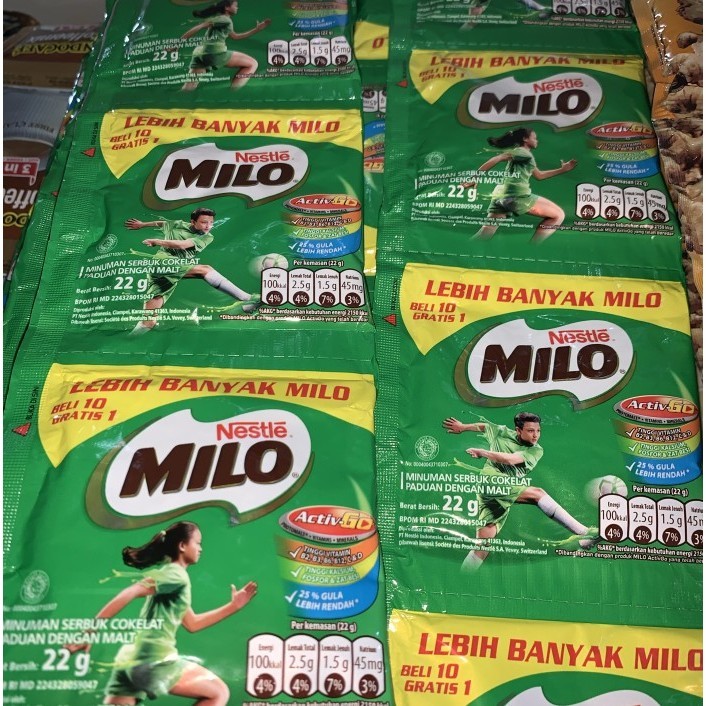 Jual Milo Sachet Minuman Cokelat Berenergi | Shopee Indonesia