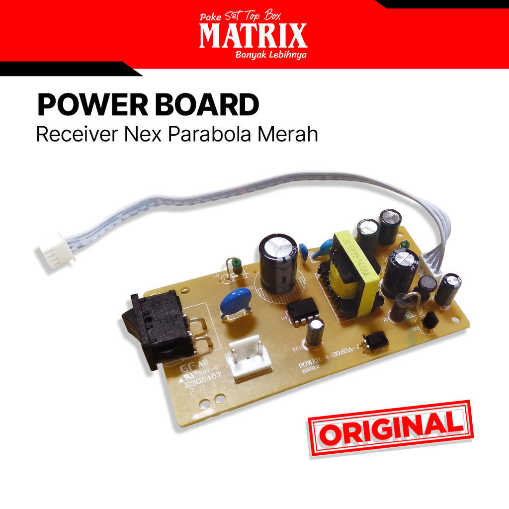 Jual NEX PARABOLA - Power Supply NEX Parabola Merah | Shopee Indonesia