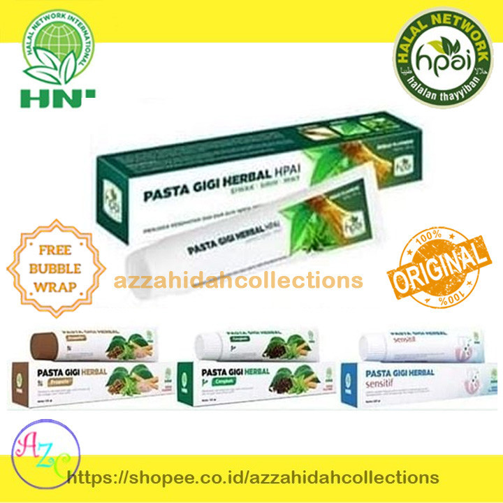 Jual PASTA GIGI HERBAL Siwak & Mint - PGH Cengkeh - PGH Propolis - PGH ...