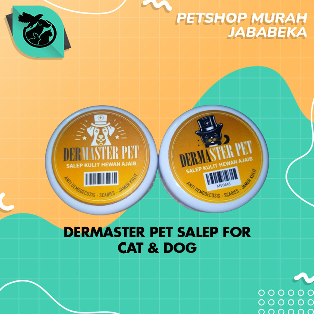 Jual Obat Jamur Scabies Dermaster Pet Salep Kucing Anjing | Shopee Indonesia